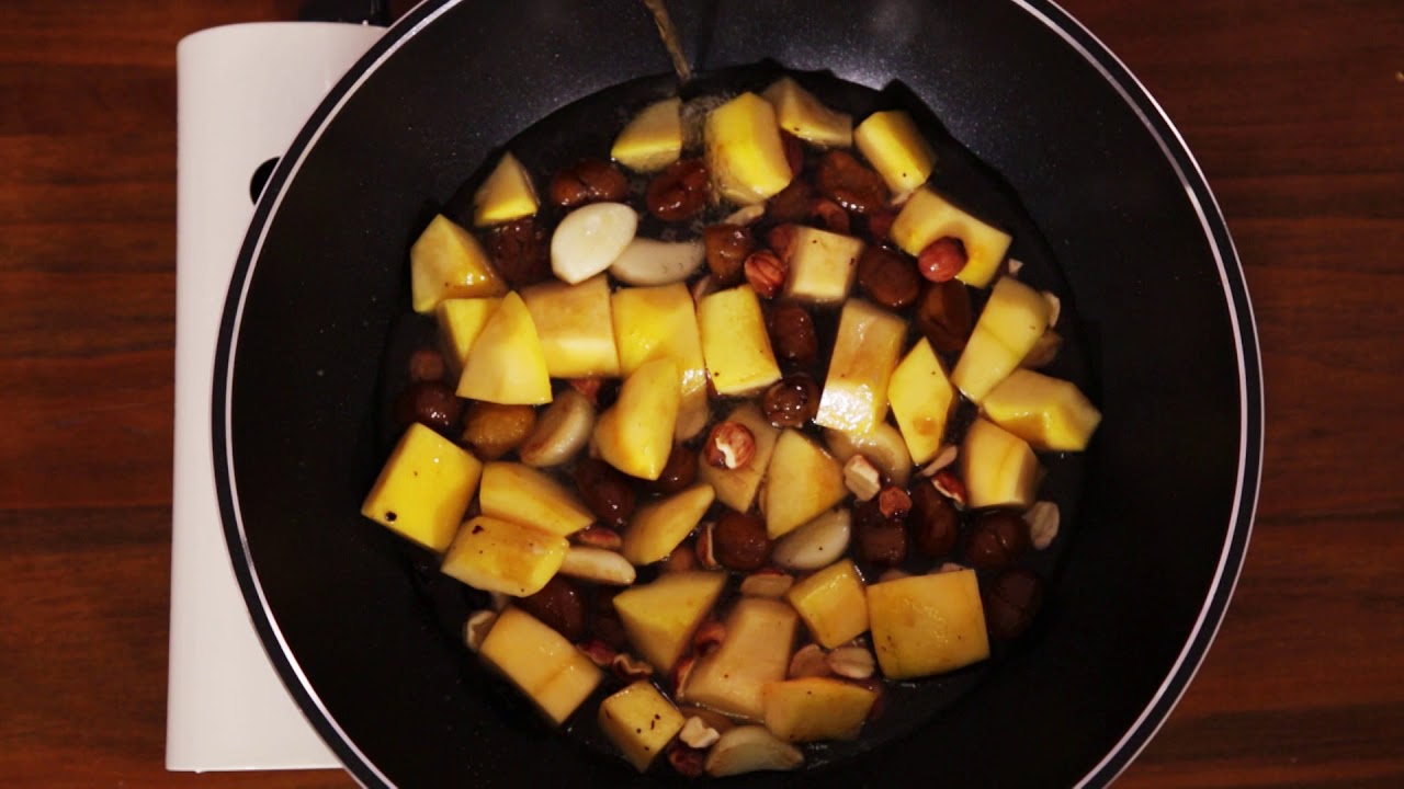 How to Make Perfect Braised Pumpkin for nourishing the body (五子焖南瓜 ...