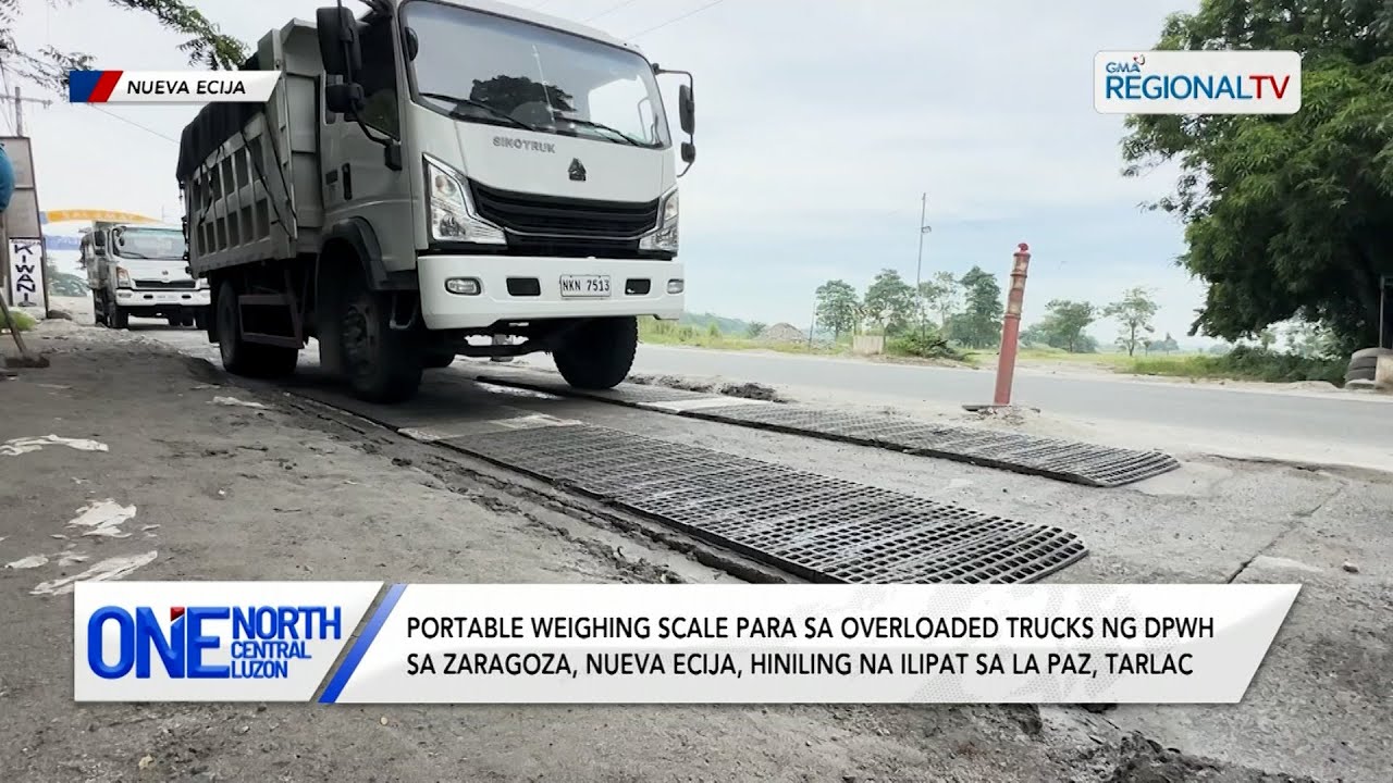 Portable weighing scale para sa overloaded trucks, hiniling na ilipat ...