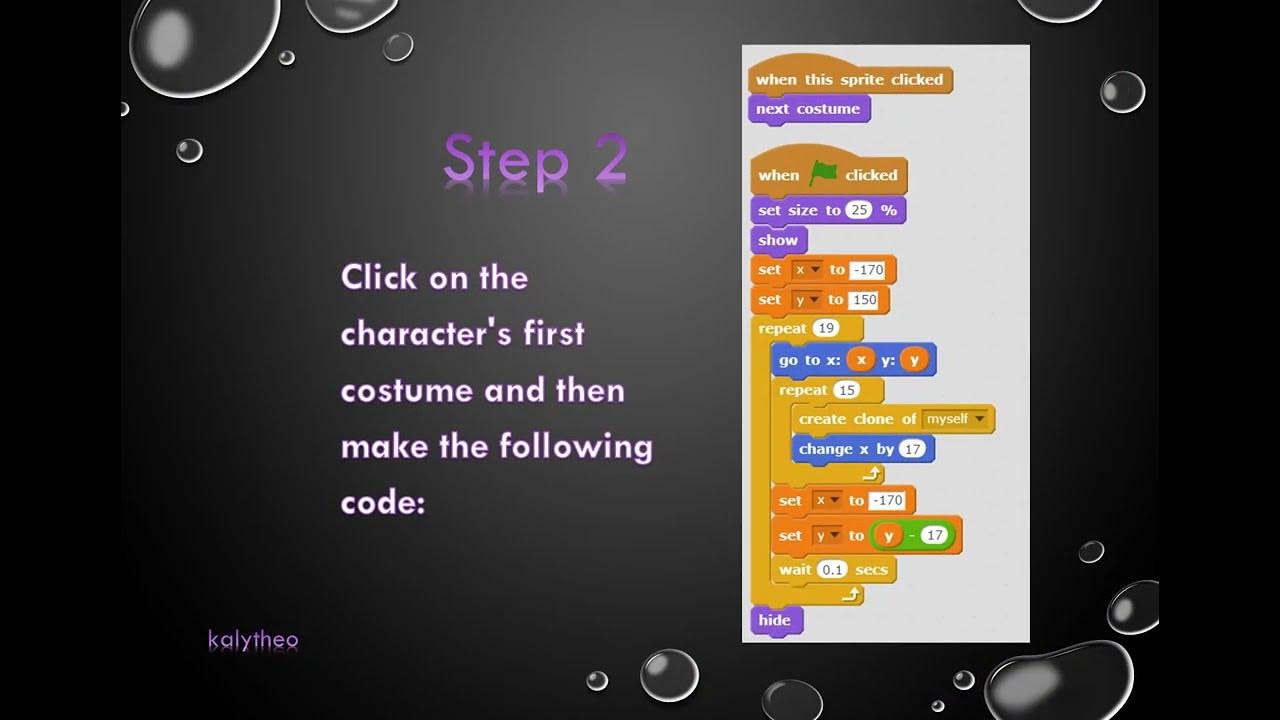 Tutorial SCRATCH - SandBox Game / Diy Pixel Art - YouTube