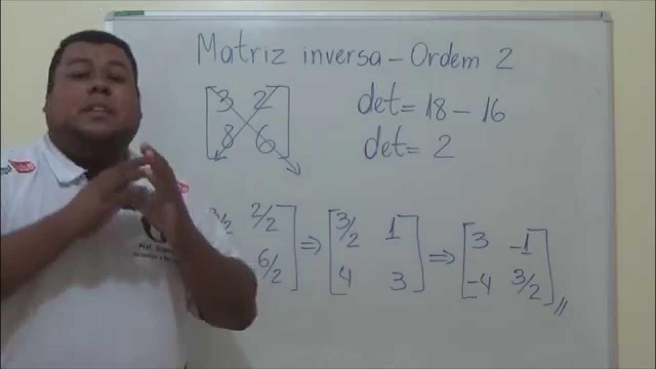 Matriz inversa - YouTube