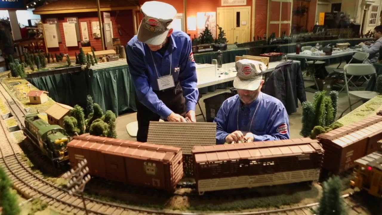 All Aboard Model Train Show - YouTube