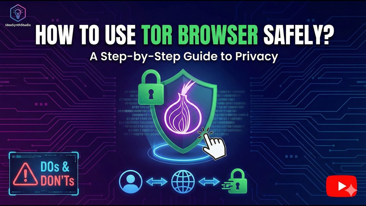 How to Use TOR Browser Safely? - YouTube