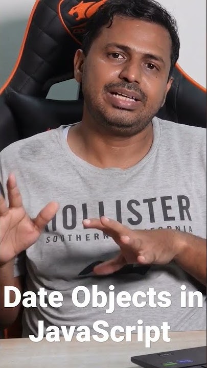 Date Objects in JavaScript - YouTube