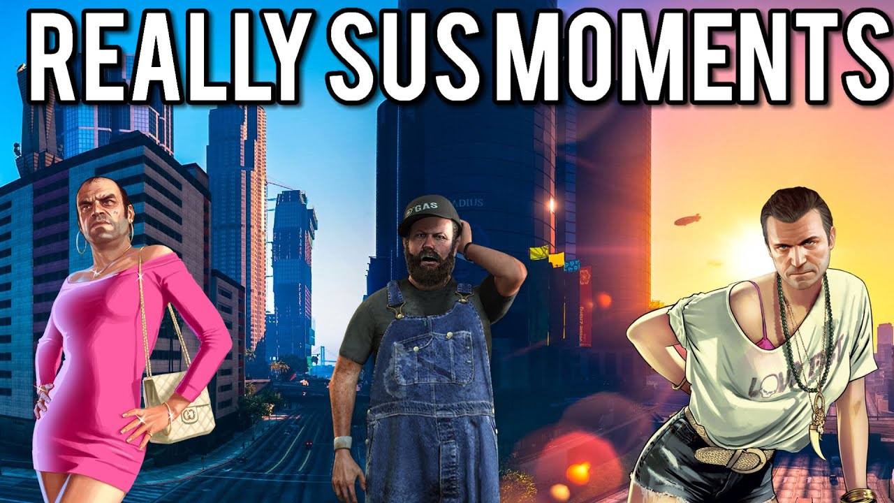 REALLY SUS GTA V MOMENTS - YouTube