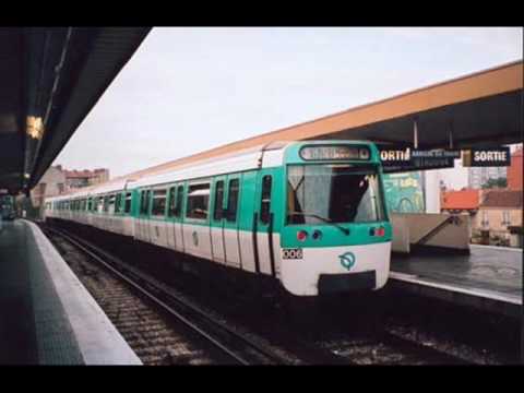 Sound Métro MF77 n°006 de la RATP - Paris sur la ligne 13 - YouTube