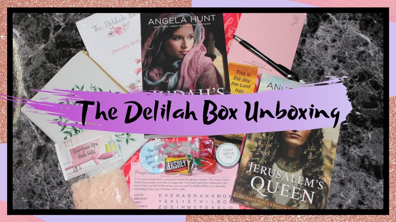 The Delilah Box January Unboxing - YouTube