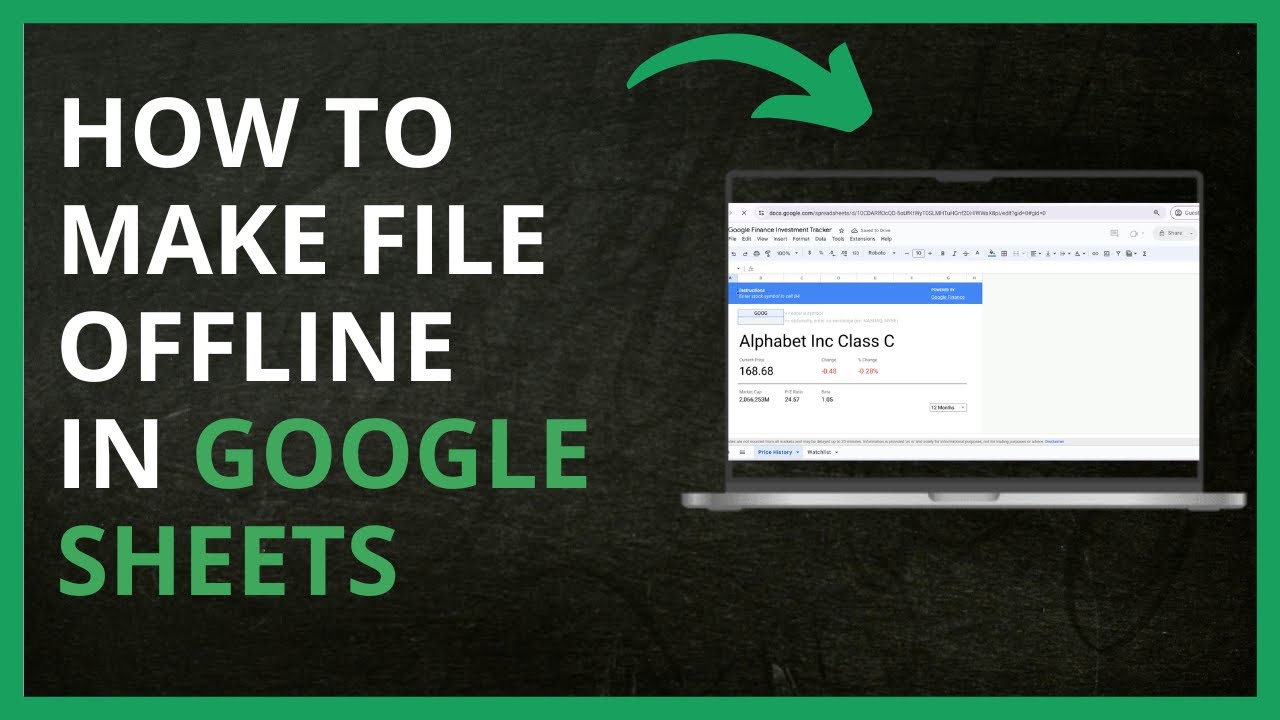 How to Make File Offline in Google Sheets in 2024 - YouTube
