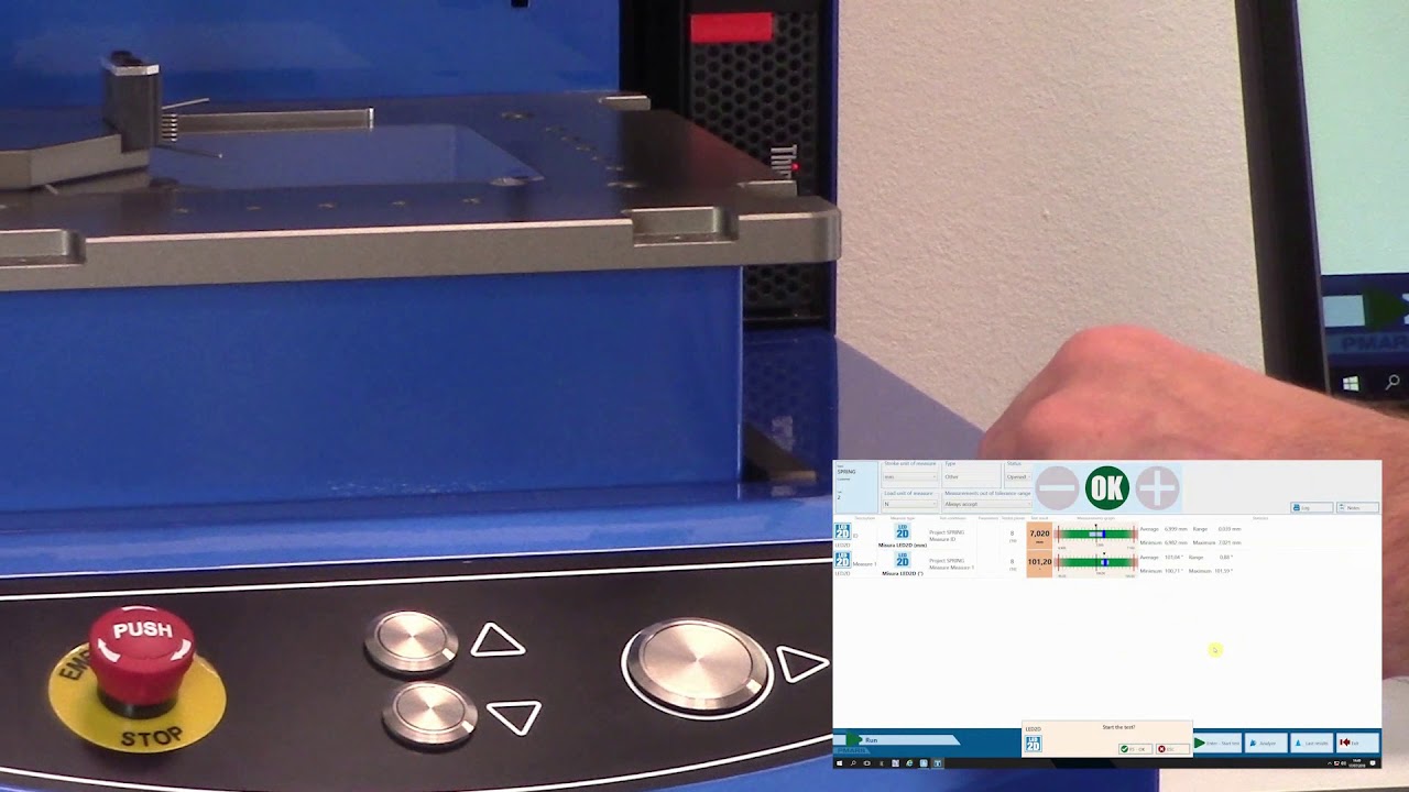 MicroStudio - LED2D-100H - Camera Profile Projector - YouTube