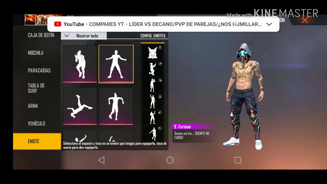 COMBINACIONES CON EL SET DOCTOR DE LA PLAGA|FREE FIRE - YouTube