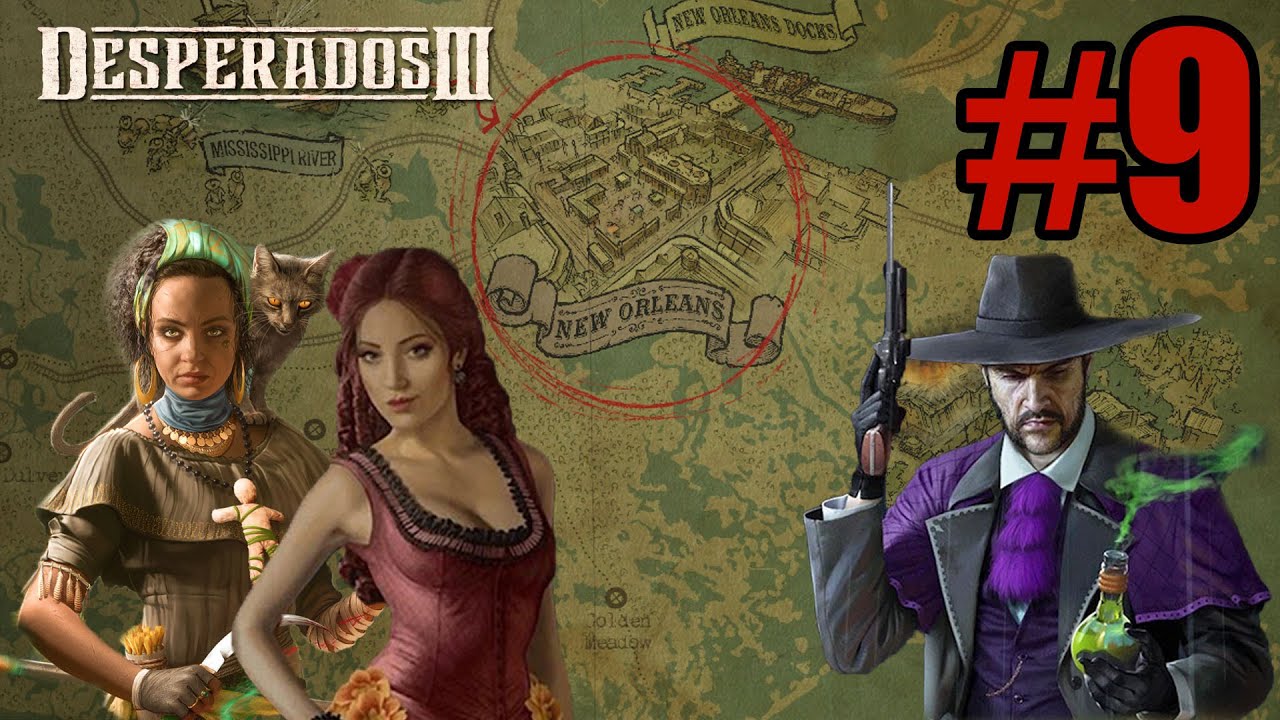 DESPERADOS 3 Mccoy, Kate dan Isabelle squad menaklukan musuh #9 ...