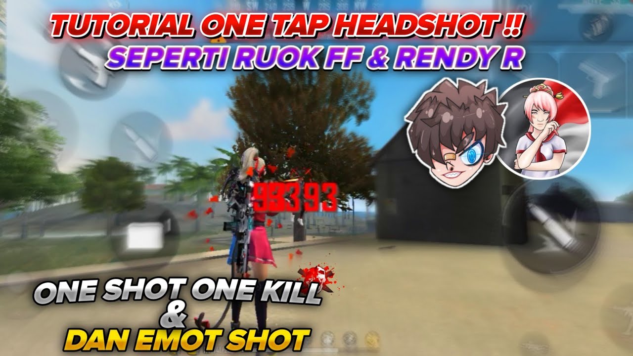 TUTORIAL ONE SHOT SHOTGUN FF 🎯 CARA ONE SHOT ONE KILL - YouTube