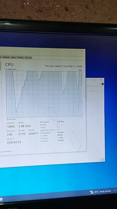 Cpu Utilisation 💯 temperature - YouTube