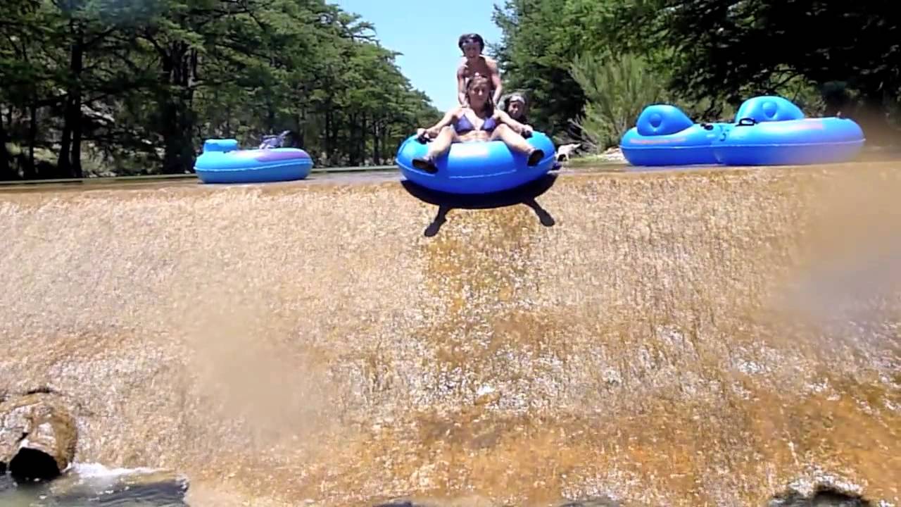 Frio River Slide - YouTube
