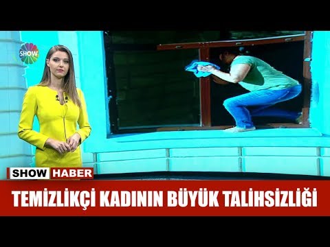 Temizlikçi kadının büyük talihsizliği