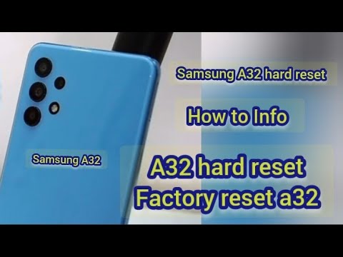 HARD Reset Samsung Galaxy A32 | A32 hard reset Solution | Samsung A32 ...