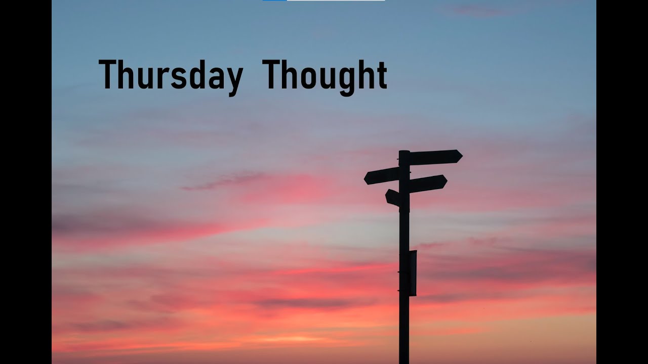 Thursday Thought: What are you waiting for? - YouTube
