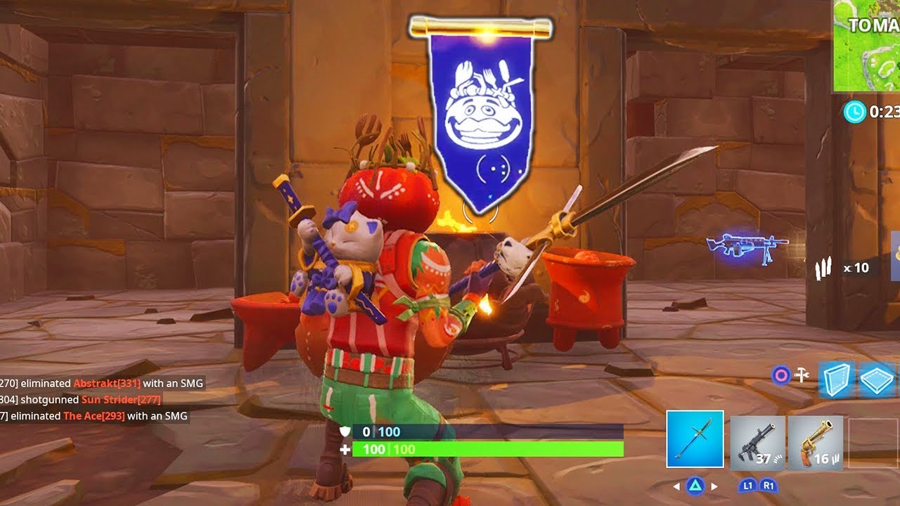 *NEW* BONUS SECRET BANNER WEEK 8 LOCATION! ALL WEEK 8 CHALLENGES GUIDE ...