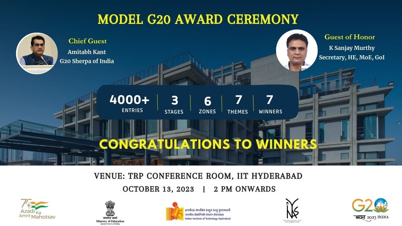 MODEL G20 Award Ceremony - YouTube