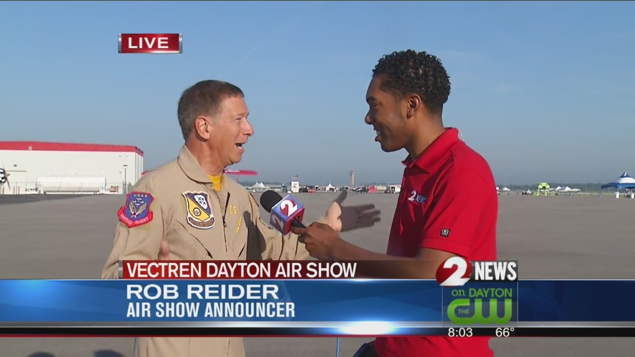 Rob Reider and Rob Sneed talk Dayton Air Show in live interview Part 1 ...