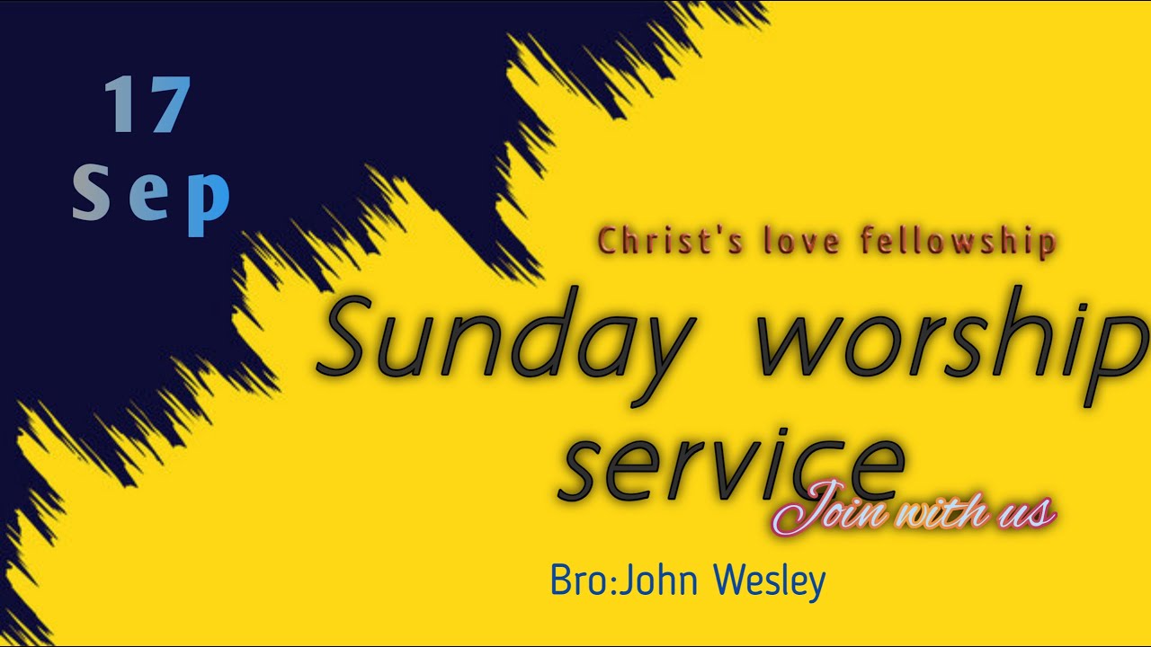 ||CLF||Sunday worship service.||18||09||2022. - YouTube