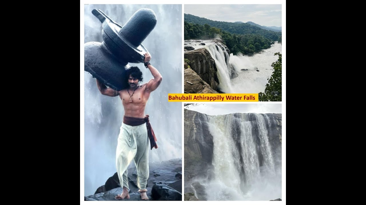 Bahubali Athirappilly Water Falls - YouTube