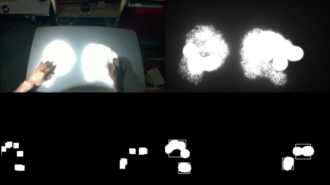 Multitouch Interaction - RPLiDAR S2E (Touchdesigner) - YouTube