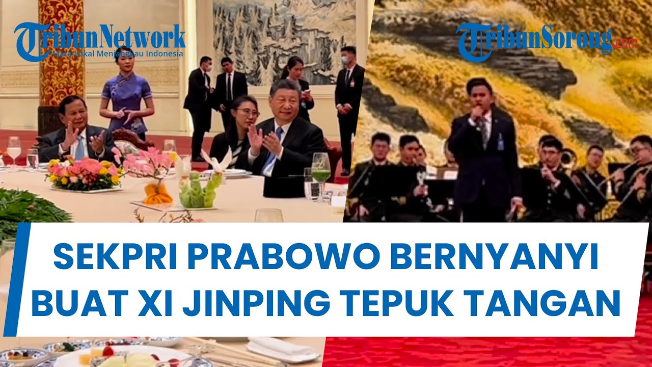 Bukan Mayor Teddy, Ini Sosok Sekpri Prabowo yang Bernyanyi hingga Buat ...