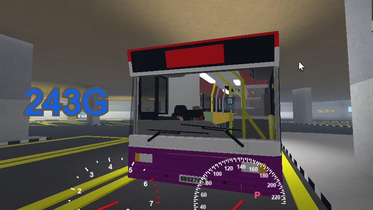[Driving on 243G] Roblox | Singapore Bus Simulator V.4 (Boon Lay ...
