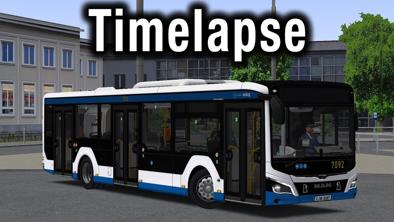 OMSI 2 Repaint Timelapse - MAN NLC 12 EH #7092 P.A. Gryf - YouTube