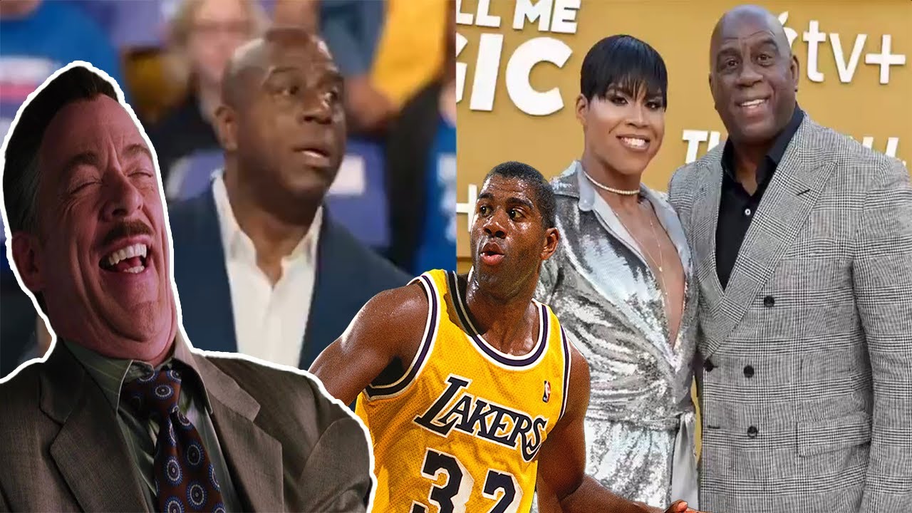 Magic Johnson COOKED for CRINGE speech BEGGING Black Men to EMASCULATE ...
