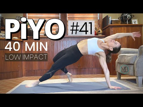 40 MIN PiYO Full Body Workout | Yoga Flow & More | No Equipment #41