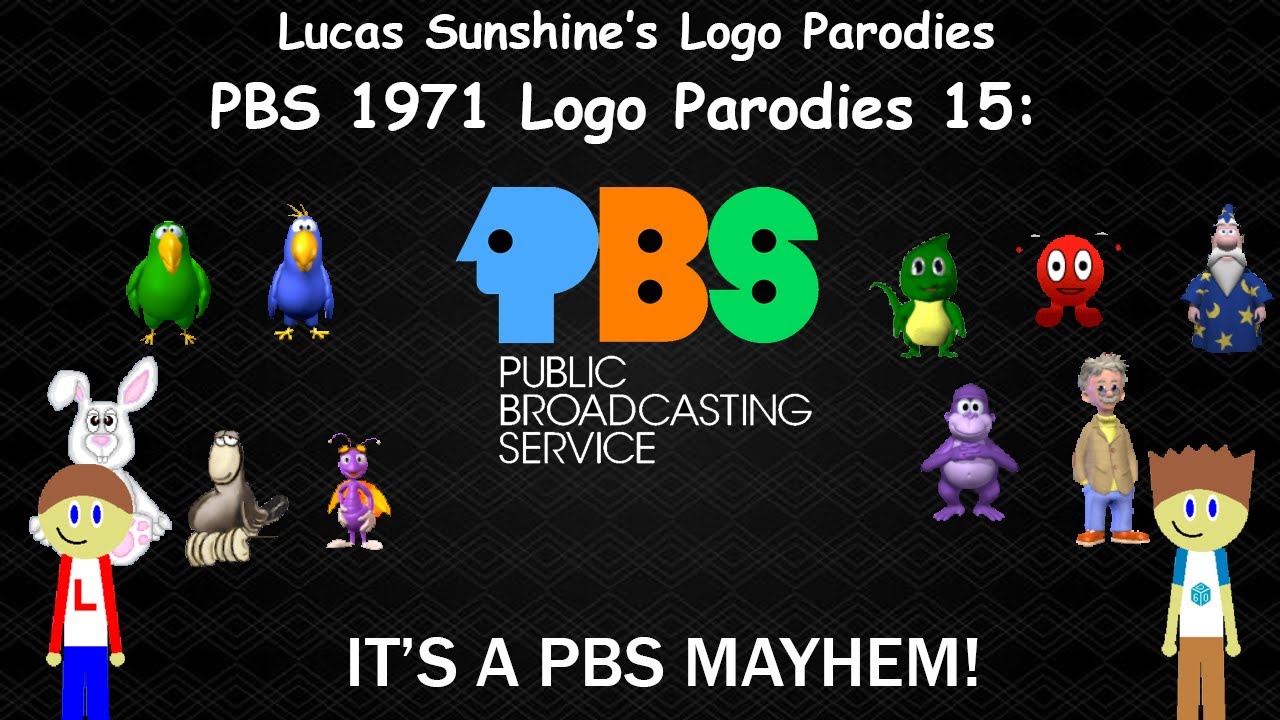 PBS 1971 Logo Parodies 15: It's a PBS Mayhem! - YouTube