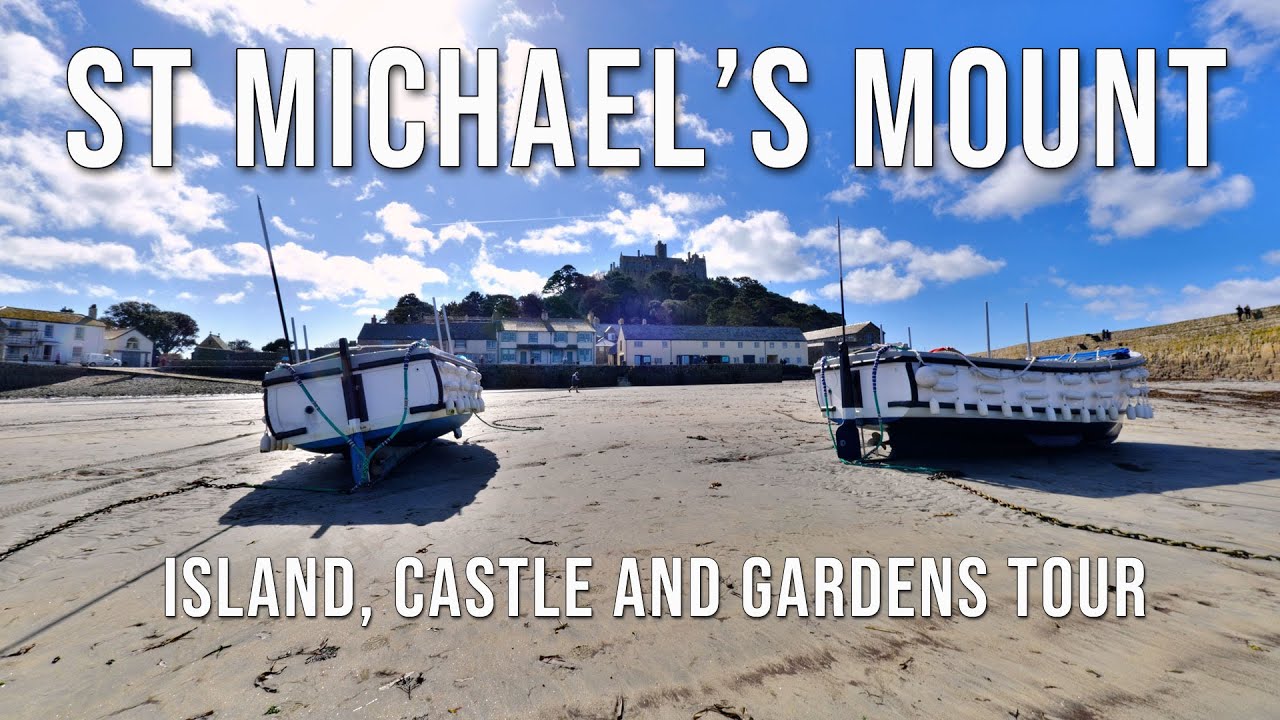 St Michael's Mount - Complete Tour of Castle, Island and Gardens ...