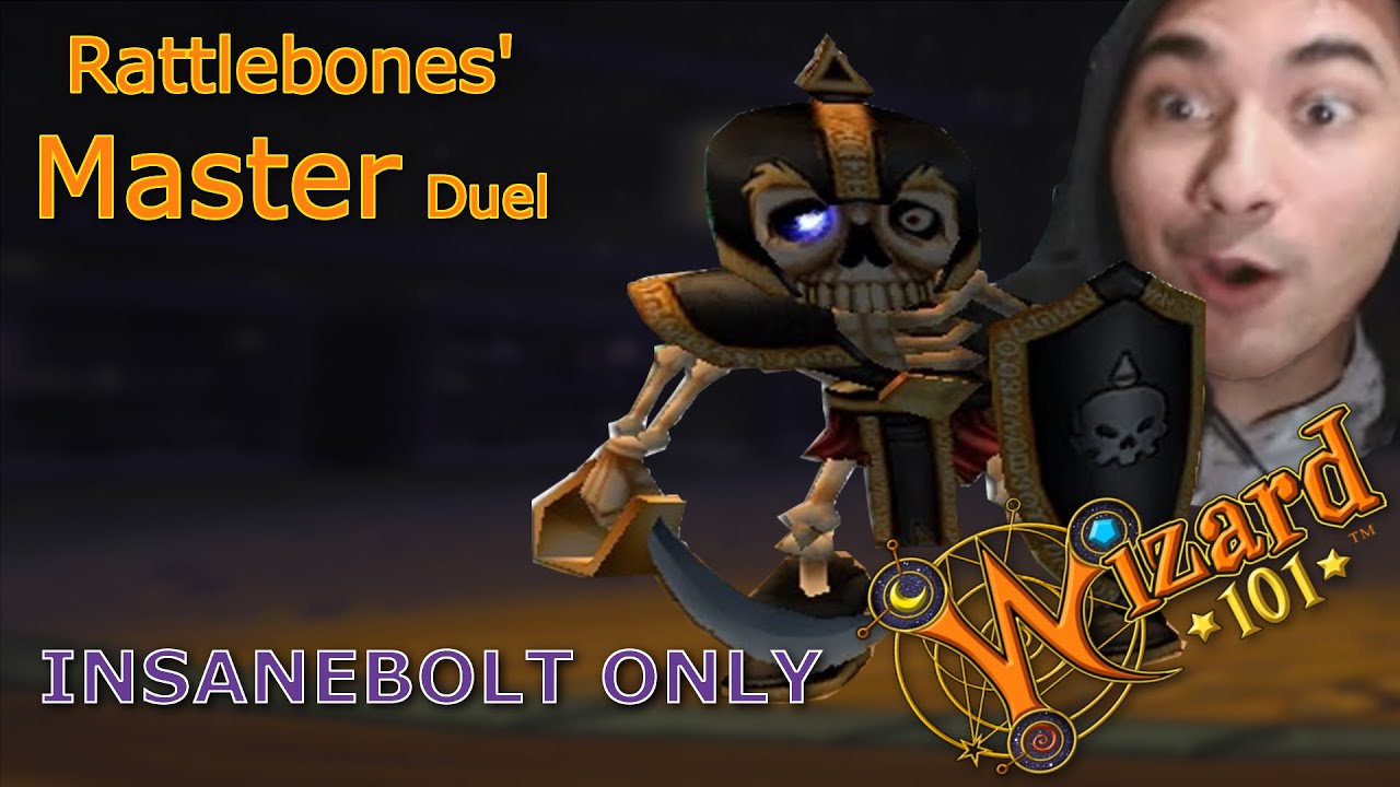 Insanebolt Only "One Shot Rattlebones' Master Duel" :: Wizard101 ...