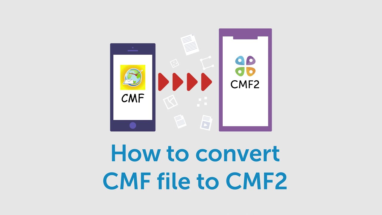 How to convert CMF file to CMF2 - YouTube