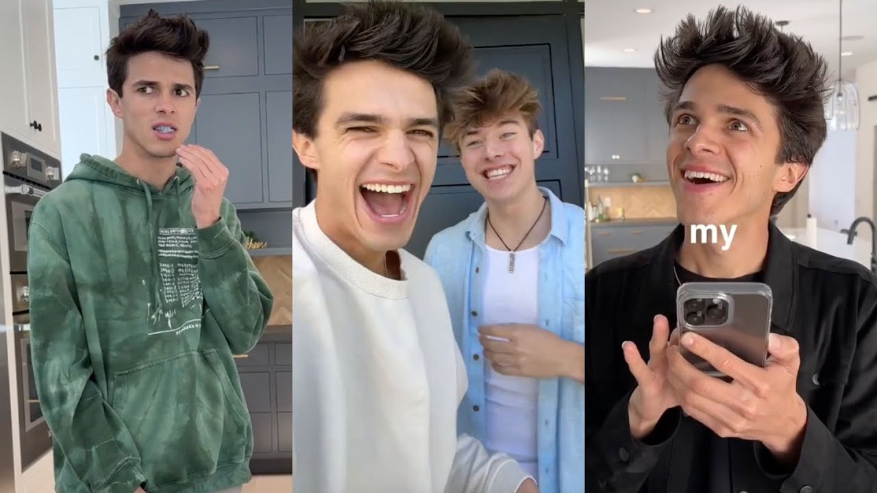 Brent Rivera Best Tik Tok 2023 - Funny Brent Rivera TikTok - YouTube