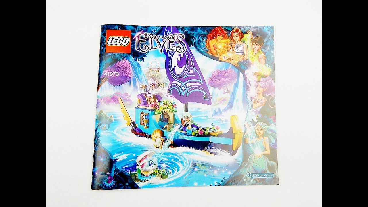 Lego Instructions Lego Elves Nadia's Epic Adventure Ship set 41073 ...