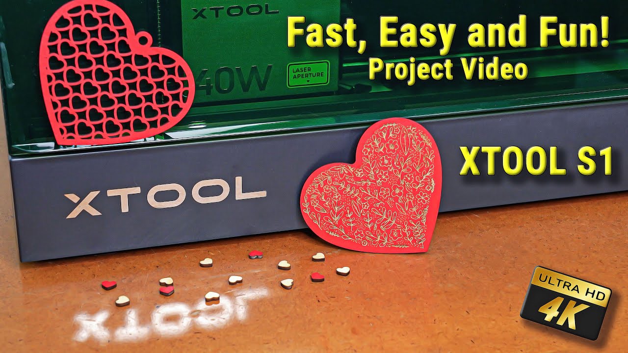 Fast, Easy, and Fun Laser Project- xTool S1 - YouTube