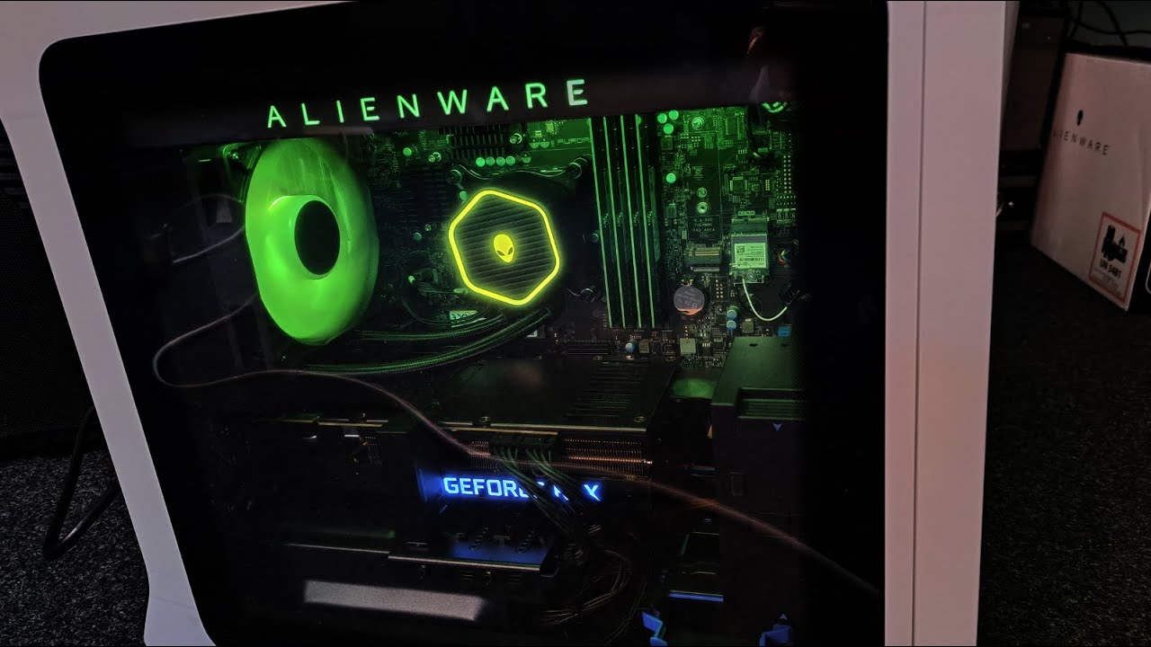 UNBOXING Dell Alienware Aurora R13 - YouTube