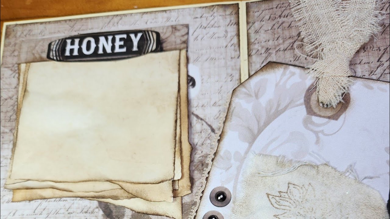 Buzz into Spring - file folder project - page prettying - YouTube