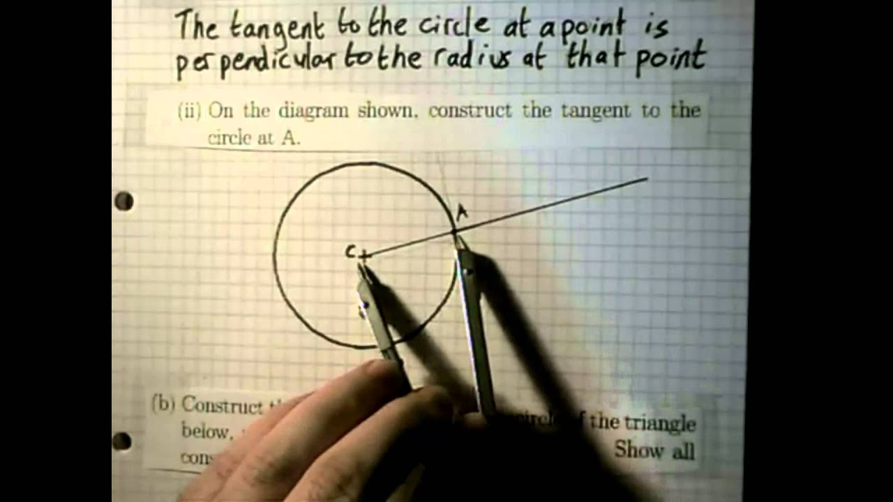 2012 Leaving Cert Maths OL P2 Q5A (Geometry) - YouTube
