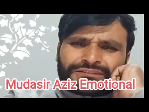 #mudasir Aziz journalist crying live ,very emotional video #emotional# ...