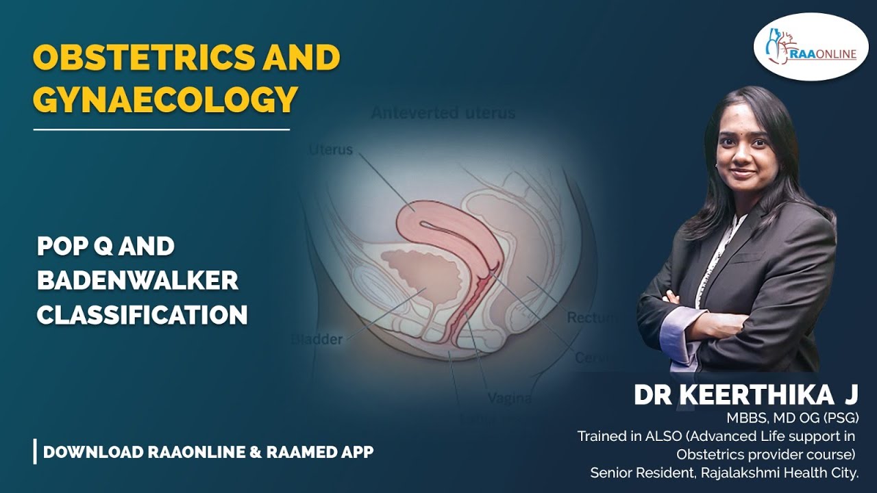Obstetrics and Gynaecology | POP Q and Badenwalker classification ...