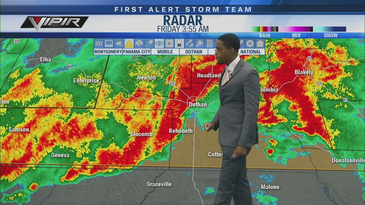 WDHN Tornado Prediction 5/10 - YouTube