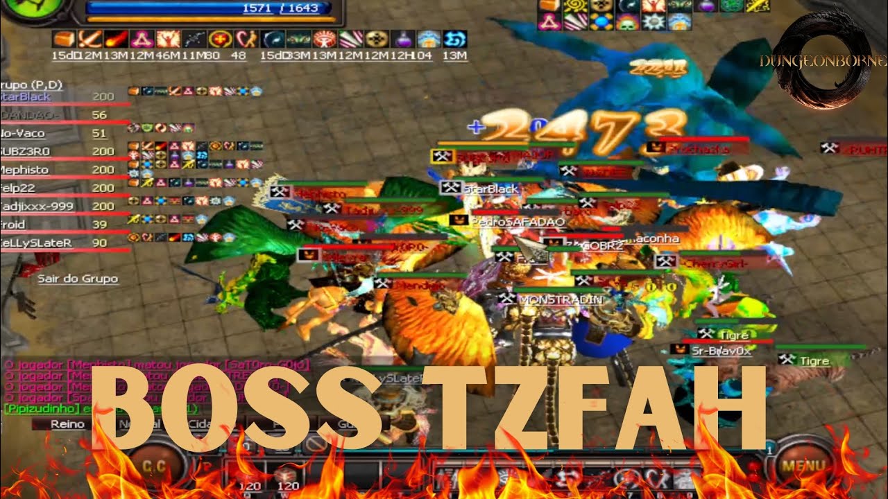 WYD DUNGEON BORNE | BOSS TZFAH - YouTube