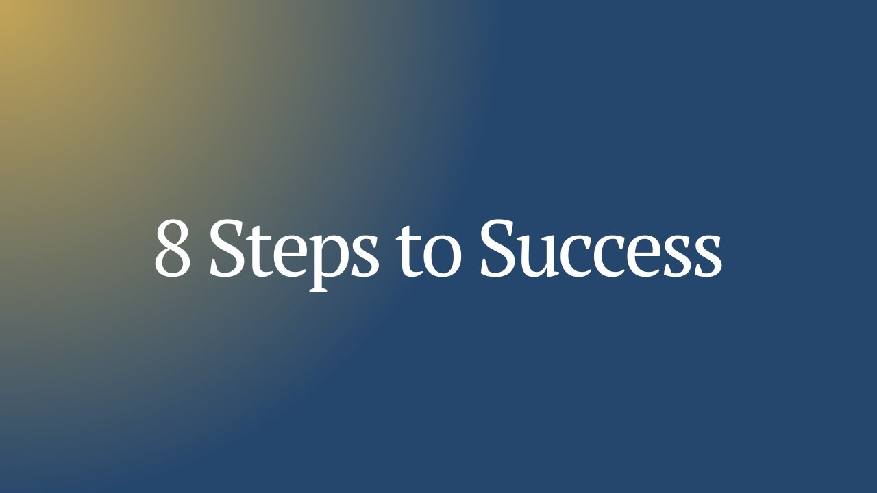 The 8 Step System to Success with LIfeWave - YouTube