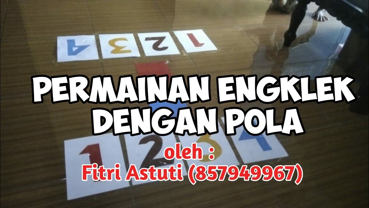 Permainan Tradisional "Engklek" yang di modifikasi - YouTube