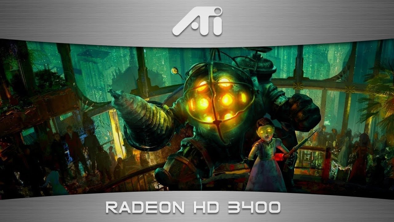 Bioshock Gameplay ATI Radeon HD 3400 - YouTube