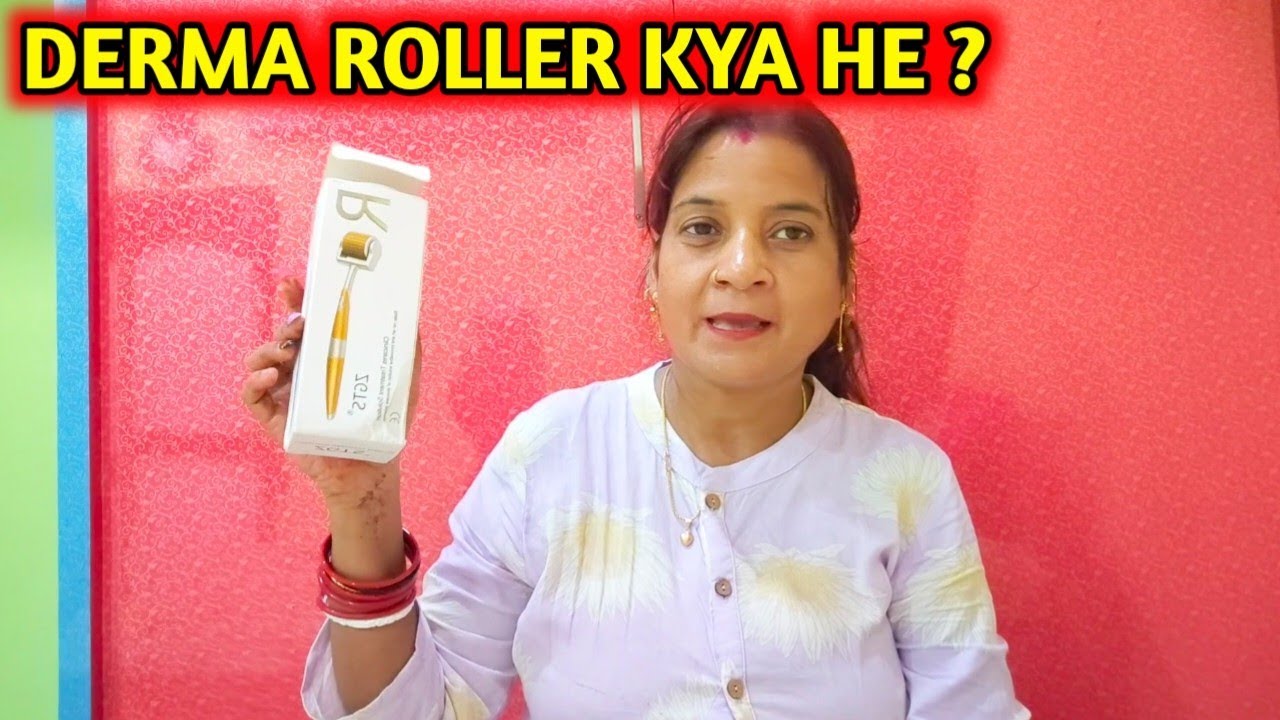 How To Use Derma Roller | डर्मा रोलर कैसे इस्तमाल करें | डर्मा रोलर की ...