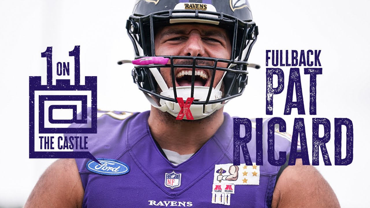 1 on 1 @ the Castle with Pat Ricard | Baltimore Ravens - YouTube